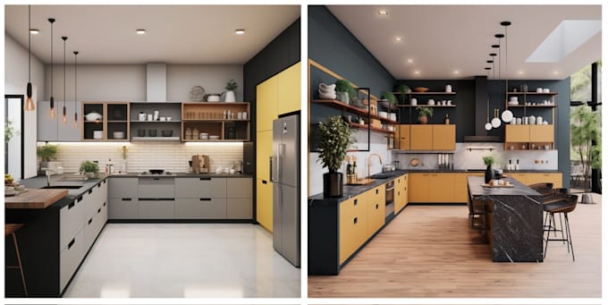 Design and render your kitchen in 3d hd photo realistic interior ...