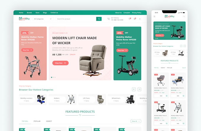 Do custom website, mobile app, nextjs, nodejs mongodb, ui ux specialist ...