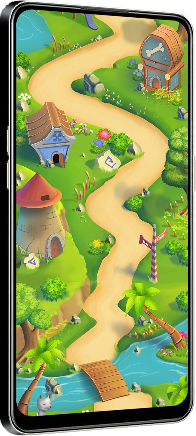 Create level map for casual game by Artist_showman | Fiverr