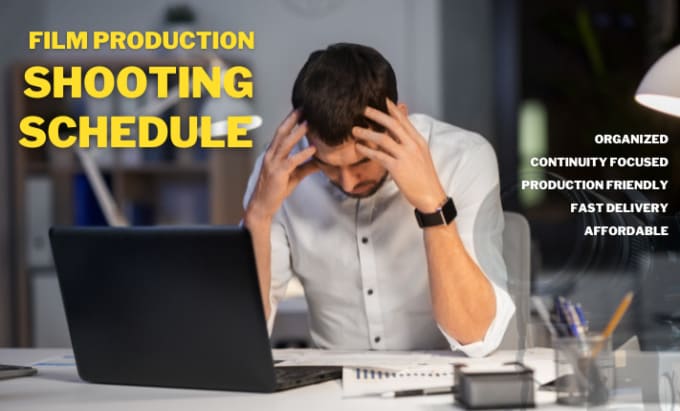 Create a shooting schedule for film production by Ashmcart3 | Fiverr