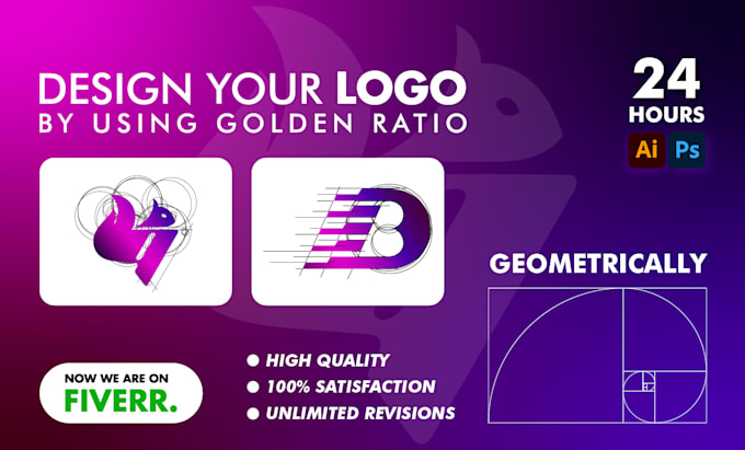 Design a unique golden ratio logo by Quirrex_agency | Fiverr