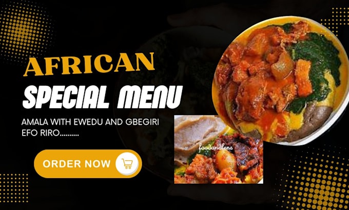 Teach you african special menu by Eljossea | Fiverr
