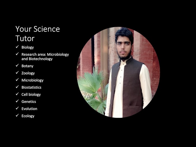 Teach you biology from basic to expert level by Metahir | Fiverr