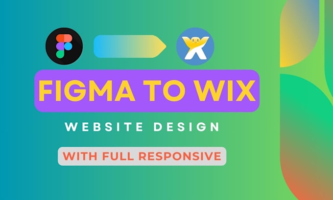 Convert figma to wix website design or redesign and wix landing page by ...