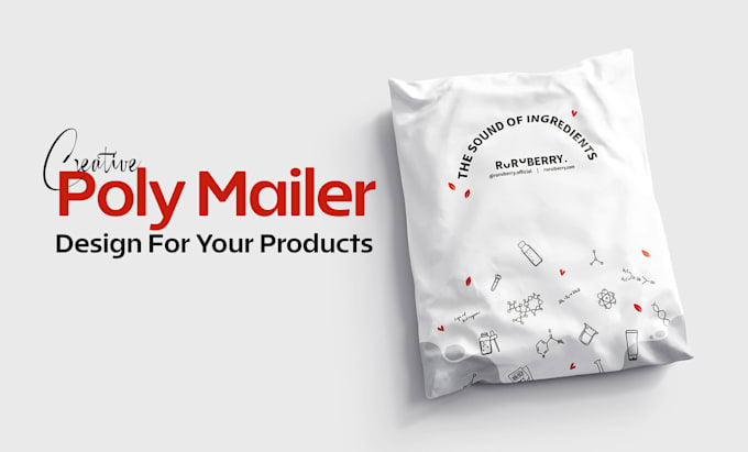 Design creative poly mailer, kraft box and packaging bag by ...