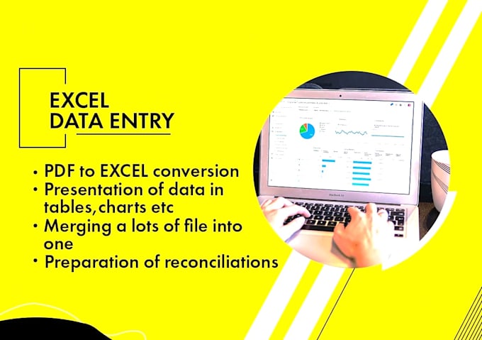 Do excel data entry, data entry, pdf to excel data entry by Aneeqaher ...