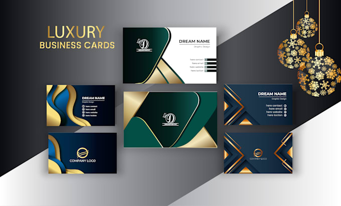 Craft luxe sleek pro biz card by Artwizpro | Fiverr