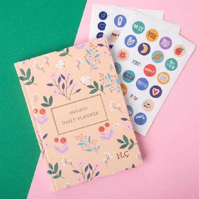 Design calendar planner, monthly planner and journal planner by ...