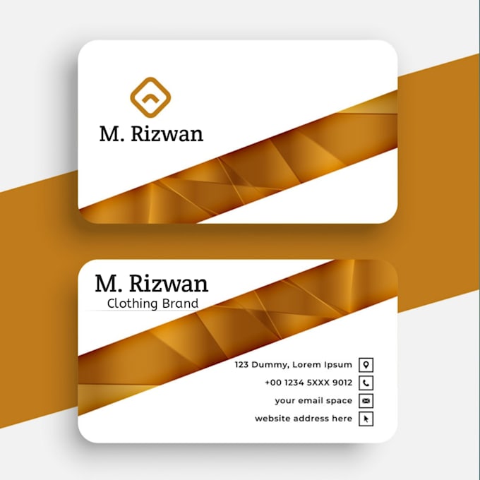 Create professional business cards by Faizakamalhere | Fiverr