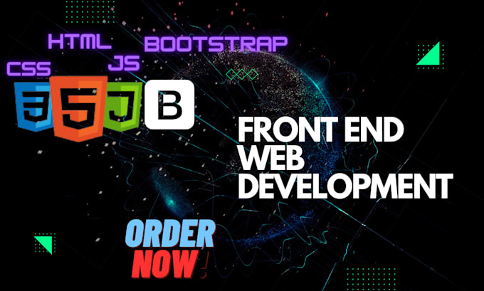 Build Stunning Website Frontend With Html Css Javascript Bootstrap By