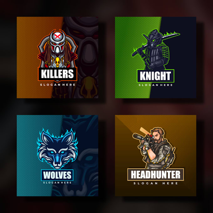 Design unique gaming logo by Saleemshater | Fiverr