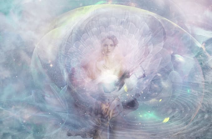 Create ethereal graphic art for your personal branding by Thegoldenpath ...