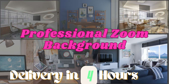 Create virtual backgrounds for zoom google meet by Pakwebsolution | Fiverr