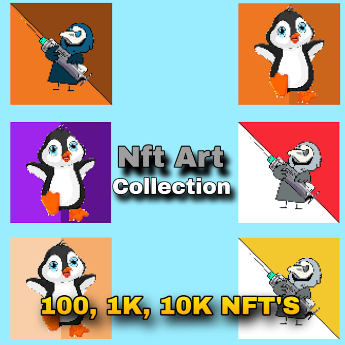 Pixel nft designs 3d nft designs by Batuhandndar121 | Fiverr