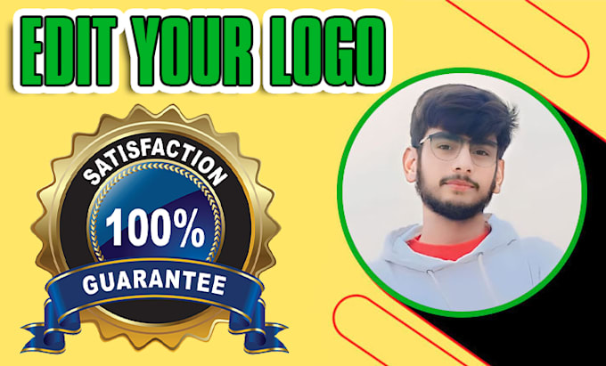 Edit, modify, change, redesign, make transparent, vectorize your logo ...