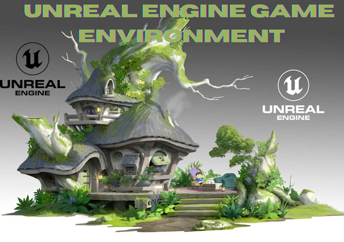 Create unreal engine stylized 3d, 3d concept art, ue5 3d scenes and ...