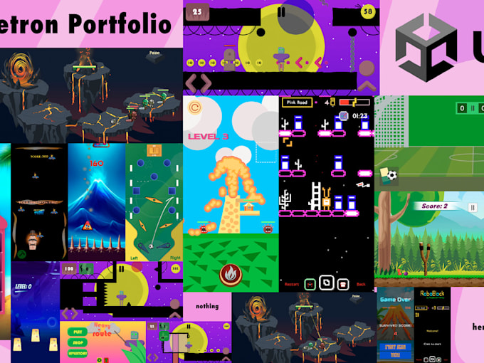 Create a mobile game by Pozeetronstudio | Fiverr