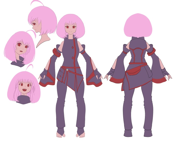 Design character basic on your concept idea by Dian9905 | Fiverr