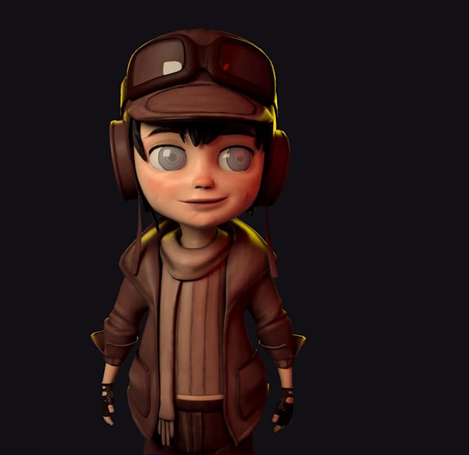 Create a magnificent 3d character with textures by Poonamraturi194 | Fiverr