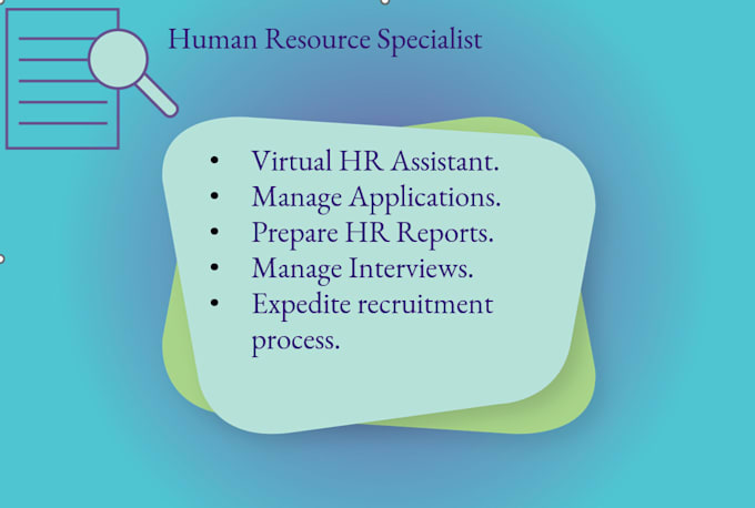 Be your virtual human resource assistant by Mauh_hr | Fiverr
