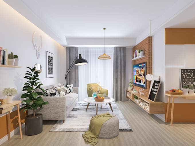 Revamp your space with expert interior design by Arch_minhaz | Fiverr