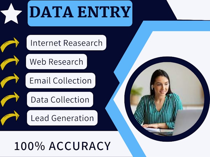 Data entry expert, data scraping, data mining by Afridjahanesha | Fiverr