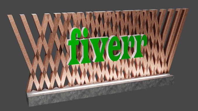 Present this fiver logo in very good quality of image by Yassineahk ...