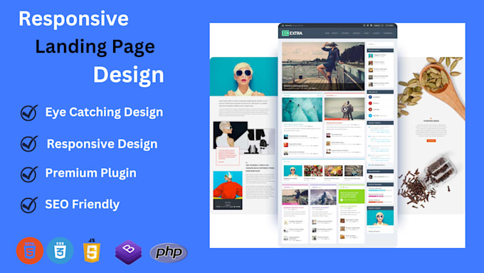 Build a high converting landing page by Sikandar_shb | Fiverr