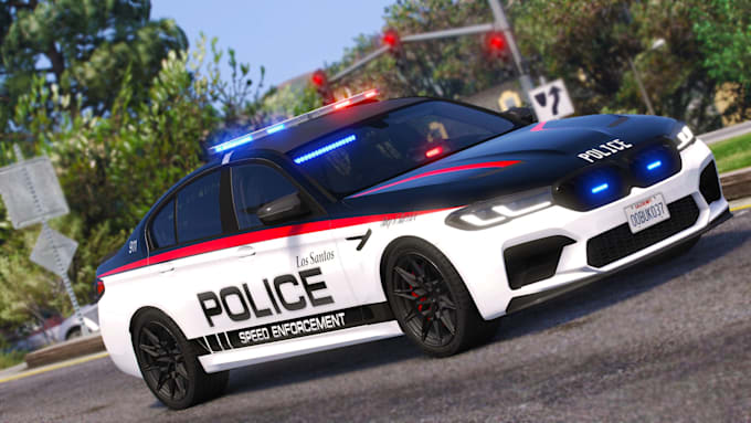 Design custom livery of police, ems, cars of fivem by Thorsylvester ...