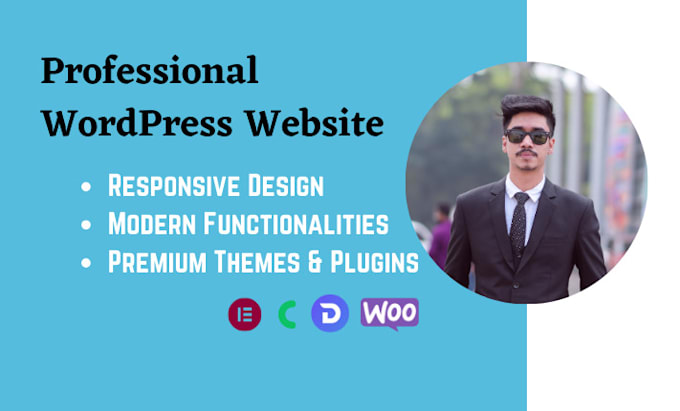 Create a modern and professional wordpress website by Ryzerx_dev | Fiverr
