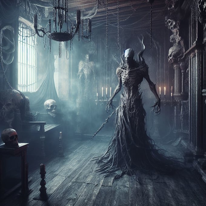 Digital art, character designs , horror fantasy by Celiayang4 | Fiverr