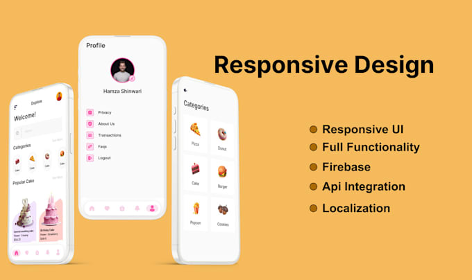 Master ui app desighner by Flutter_de | Fiverr