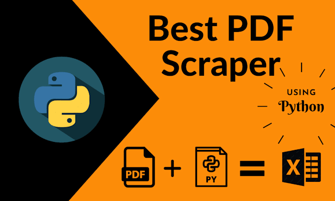 Scrape pdf to excel, web scraping, data mining using python by Ahad ... Scrape pdf to excel, web scraping, data mining using python by Ahad ...