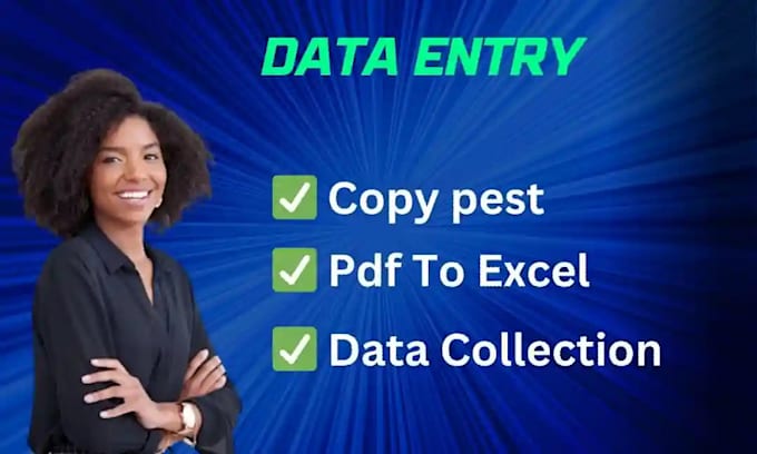 Do experts of data entry, excel to pdf by Shima139 | Fiverr
