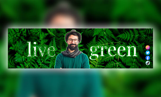 Design custom youtube banner design professional and eye catching ...