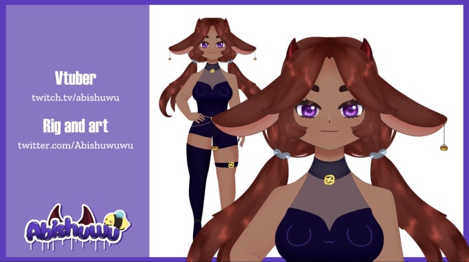 Rig your live2d character by Abishuwu | Fiverr