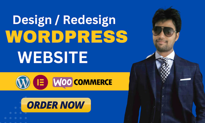 Build a responsive wordpress website design by Princegill057 | Fiverr