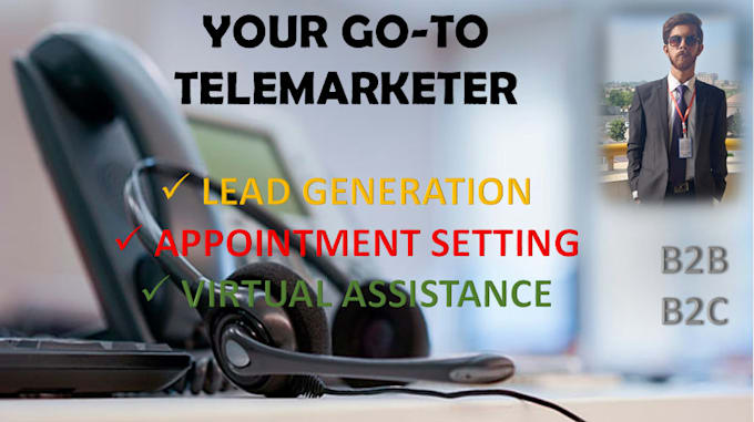 Be your maestro cold caller for lead gens and appt settings by ...