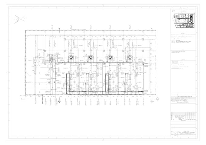 Make 2d piping layout, piping isometric and equipment layout by ...