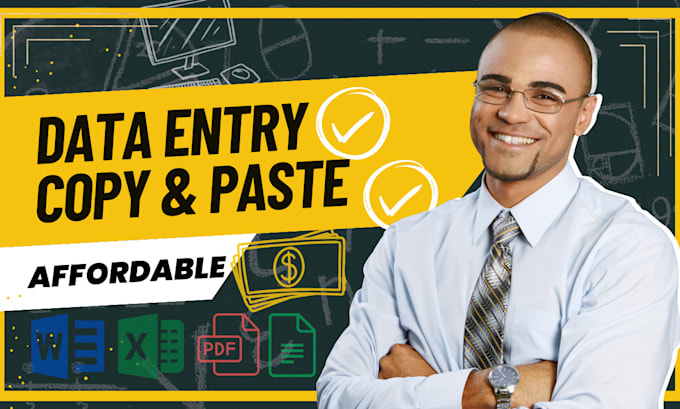 Be your fast and accurate data entry specialist by Rahulvsisth | Fiverr