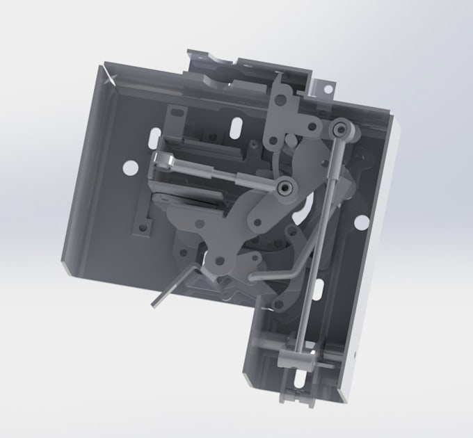Create working cad assemblies simulating motion by Mohib_mech | Fiverr