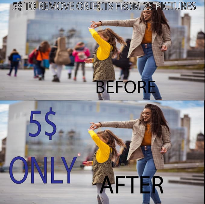 Remove object from photo by Wellahewa_hesa | Fiverr