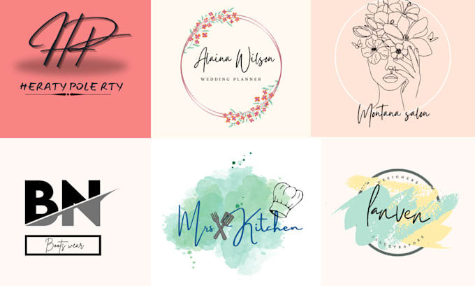 Design a beautiful modern minimalist logo by Mishrah_10 | Fiverr