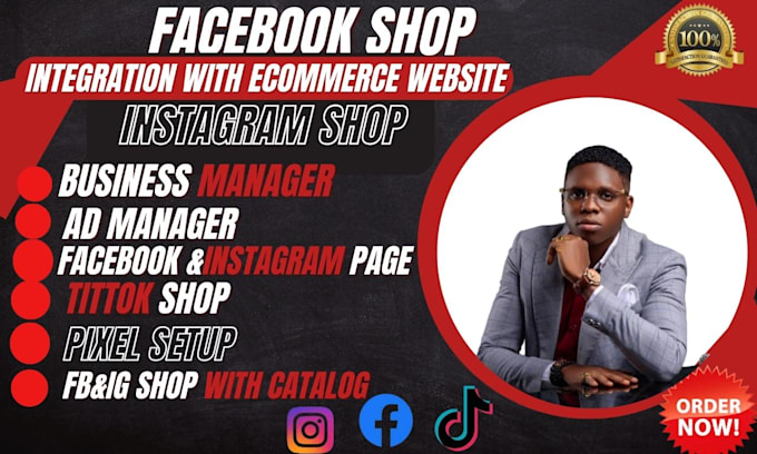 Fix or set up facebook instagram shop and integrate it with ecommerce ... Fix or set up facebook instagram shop and integrate it with ecommerce ...