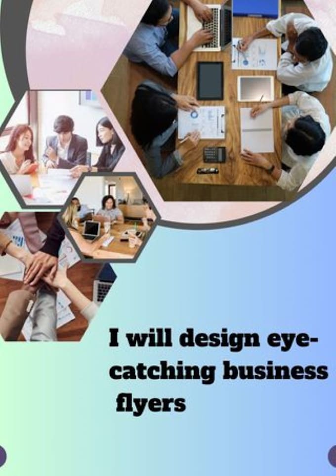 Design eye catching flyer for your business by Amina_manzoor22 | Fiverr