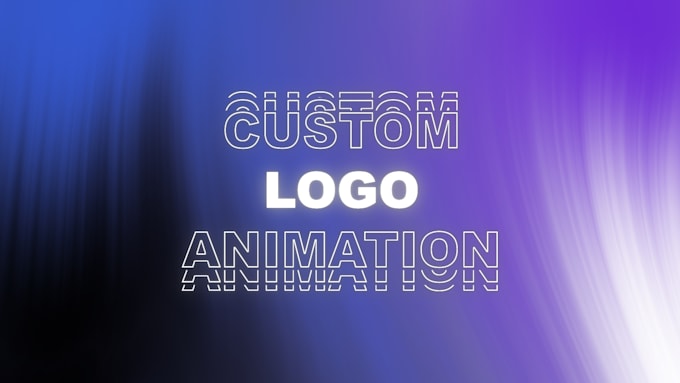 Design a custom logo animation by Confussed | Fiverr