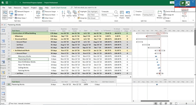 Training microsoft project and project schedule video course by Veasna ...