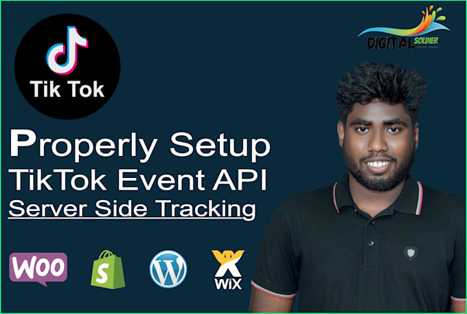 Properly setup tiktok pixel and tiktok event api with google tag manager by Expandgads_it | Fiverr