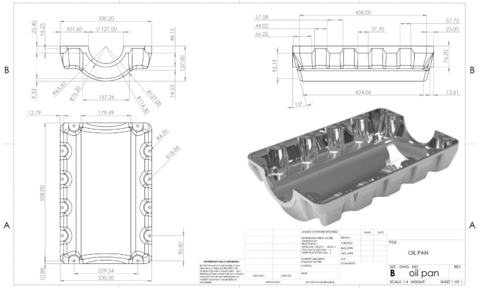 Make technical drawings, patent drawings, and detailed mechanical ...