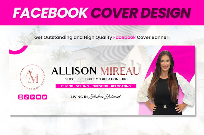 Design outstanding facebook cover banner in 24 hours by Barence | Fiverr